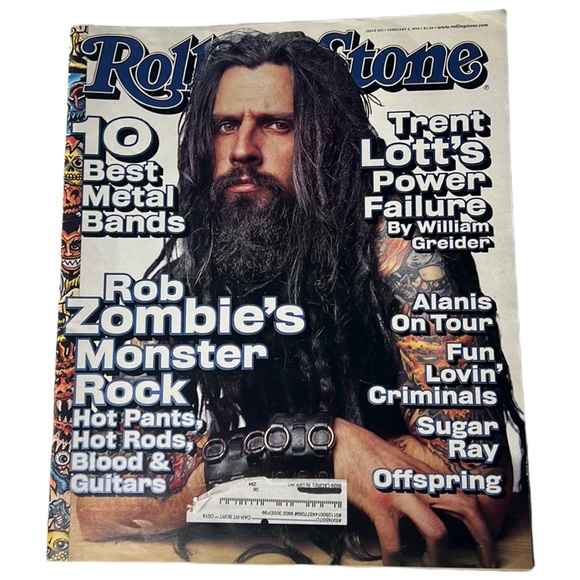 the Rolling Stones | Other | Rob Zombie Rolling Stones Vintage Magazine ...